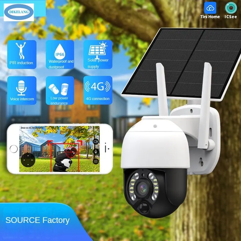 Solar-Powered-Wireless-Outdoor-IP-Camera-with-4G-and-Long-Battery-Life ...