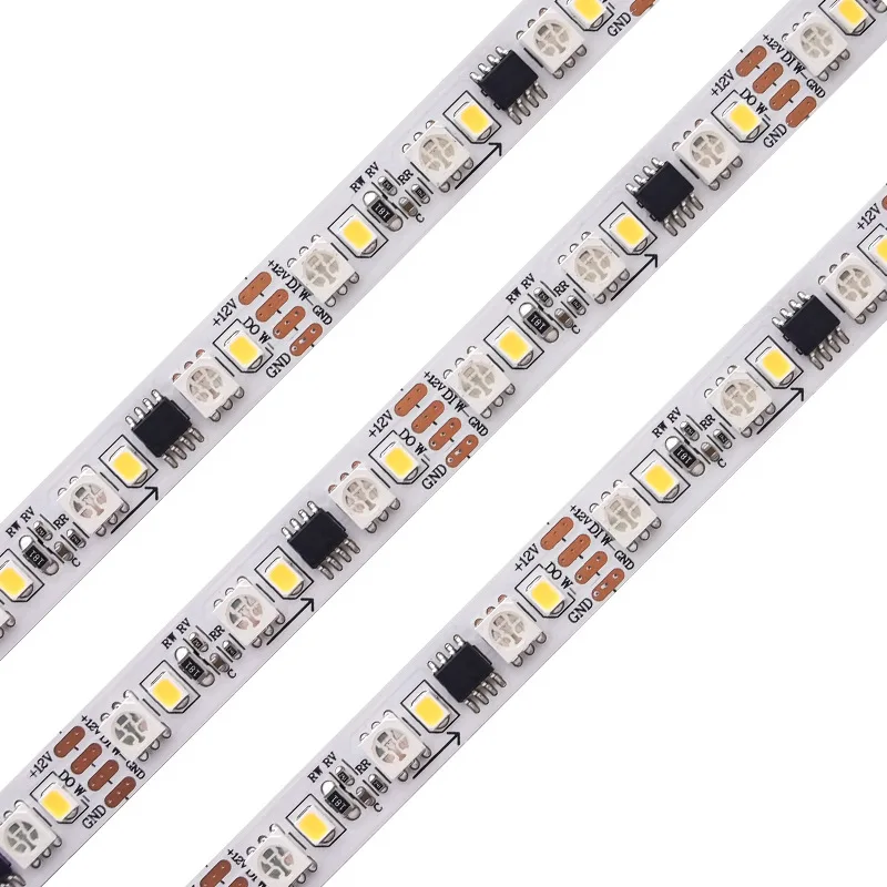 Addressable Cct Led Strip Lights | Rgbcct Addressable Led Strip - 5m ...