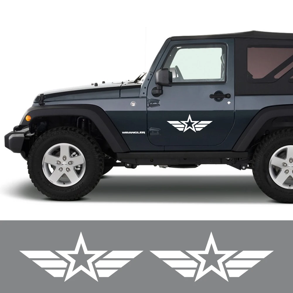 Car-Stickers-For-Jeep-Wrangler-JK-TJ-YJ-JL-Renegade-Cherokee-Patriot ...