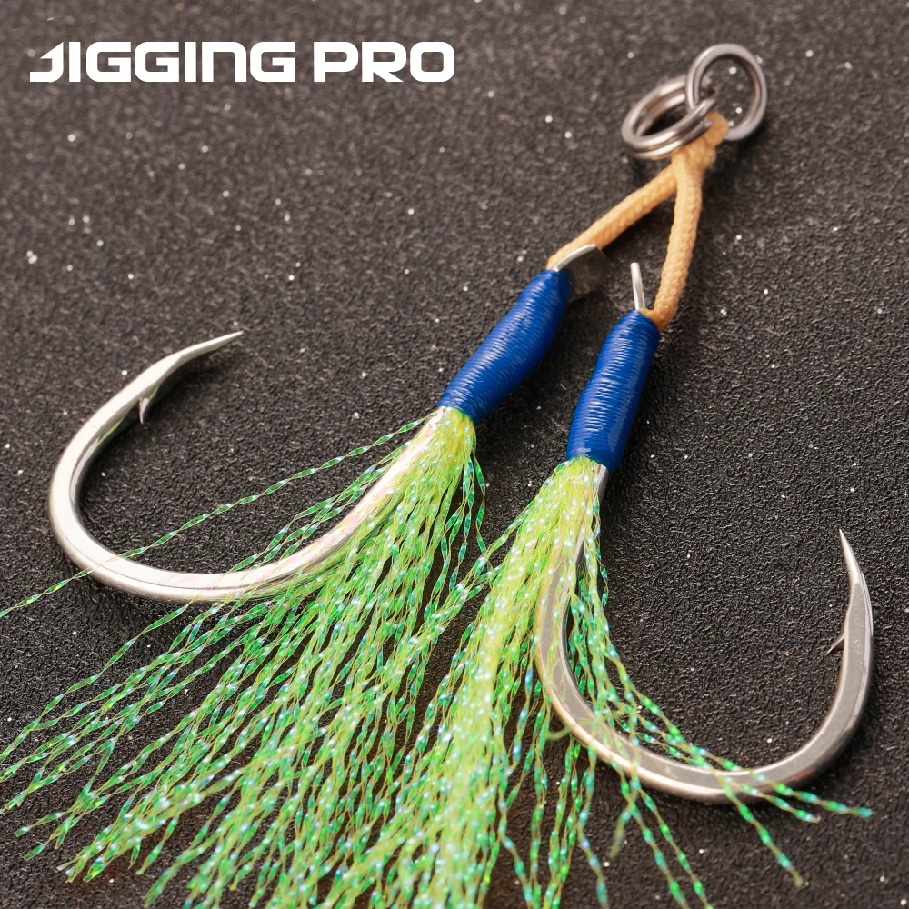 Jiggingpro-High-Carbon-Fishing-Hook-Saltwater-Slow-Jig-Assist-Hooks-Sea ...