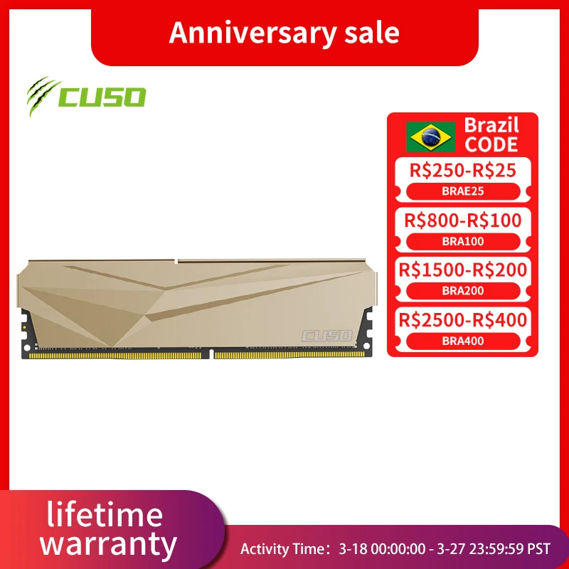 CUSO-mem-ria-ram-ddr4-3200mhz-3600mhz-8gb-16gb-ram-ddr4-Computer ...