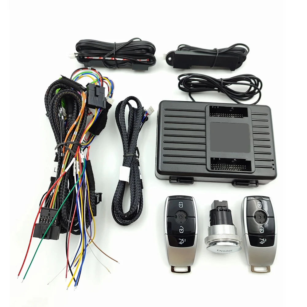 Engine-Push-Start-Stop-Remote-Starter-Keyless-Entry-System-For-Mercedes ...