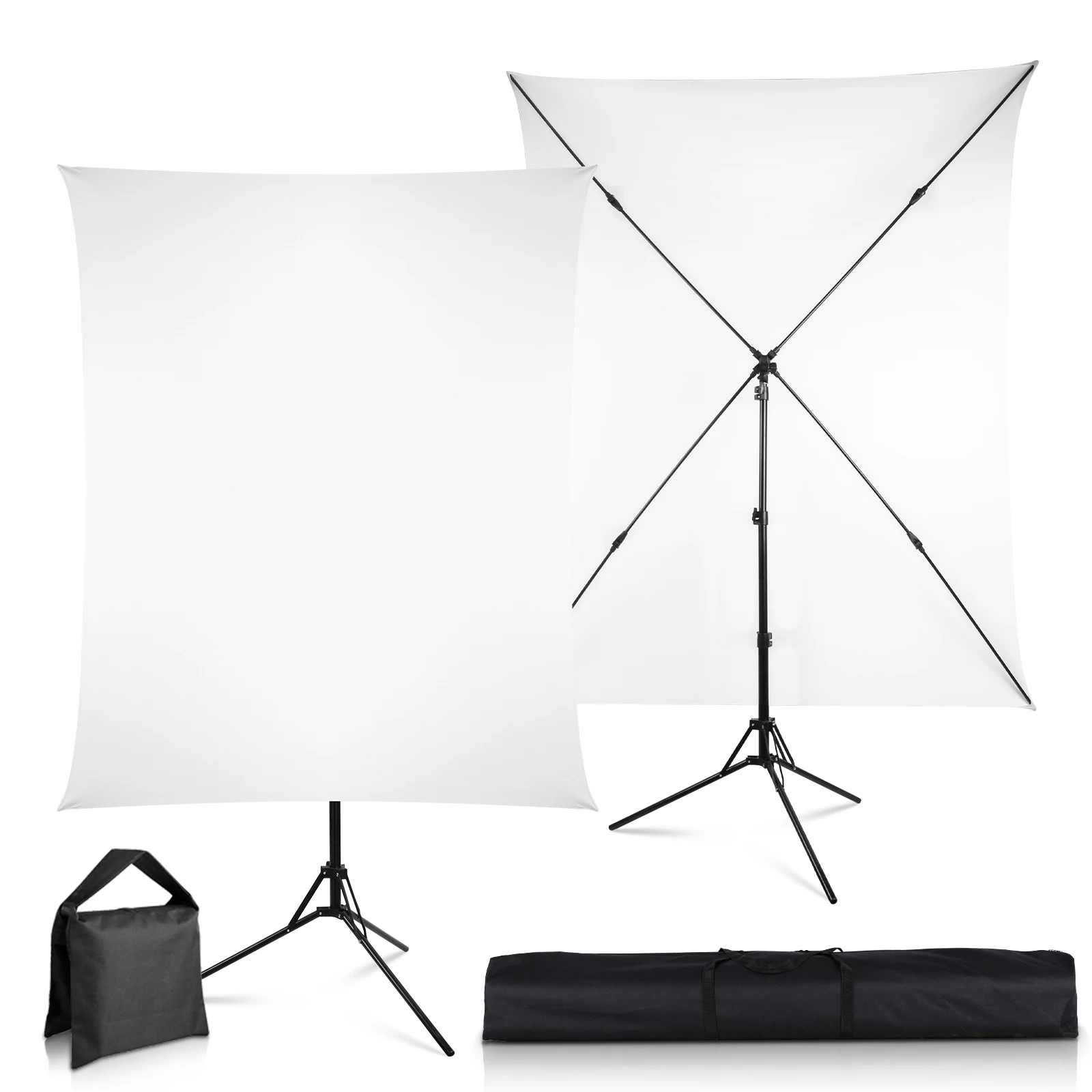 Background-Frame-with-White-Backdrop-Screen-Chromakey-Photography ...