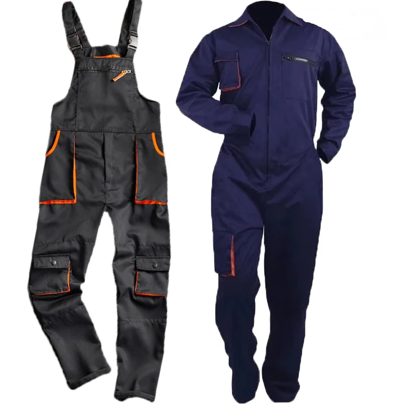Work Overall Uniforms Men Women Working Coveralls Welding Suit Car ...