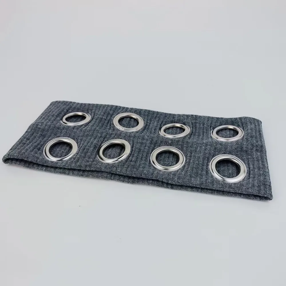 Round Hole Hollow Headband Hollowed Out Fabric Metal Punk Headband ...