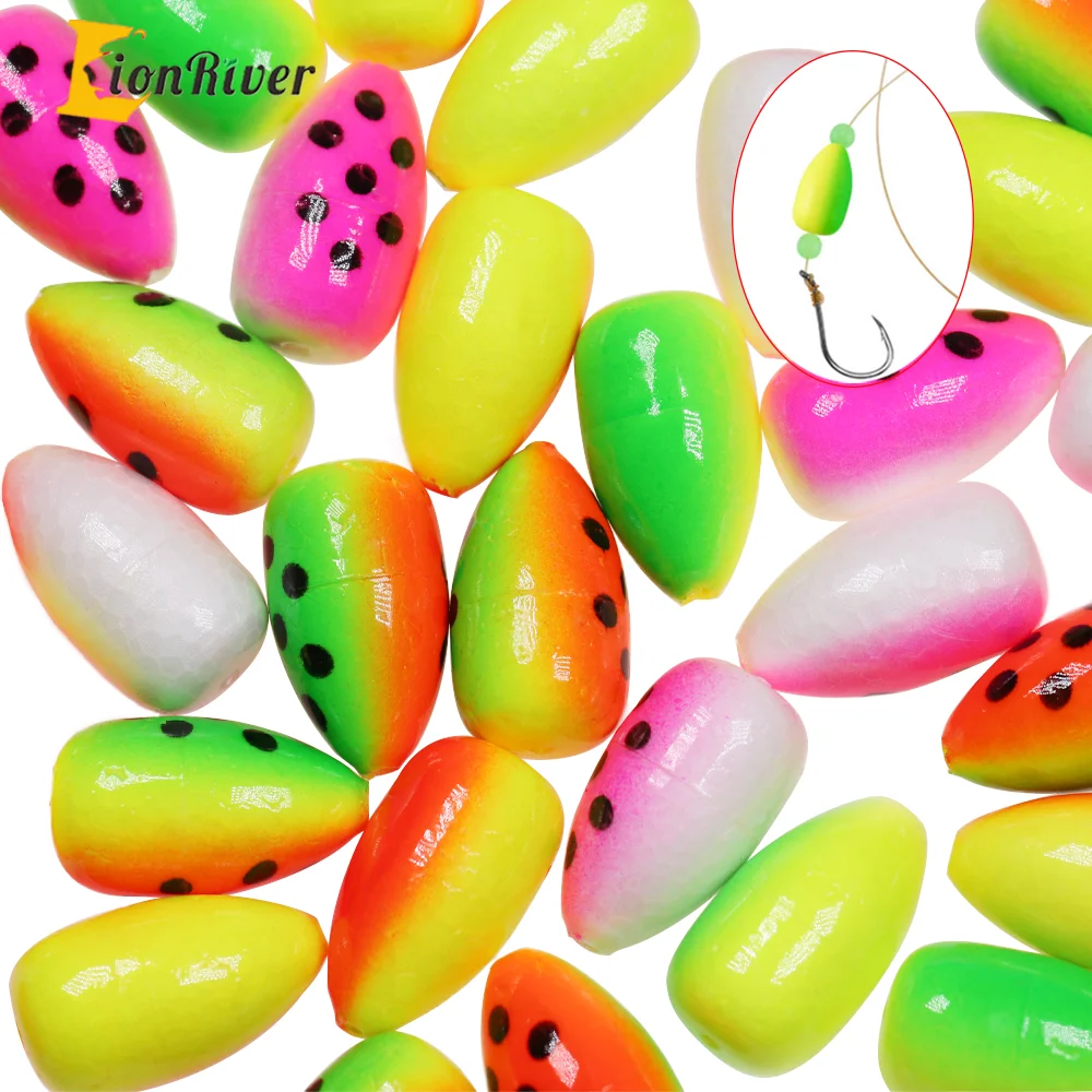 Lionriver Foam Fishing Float Bullet Floats Buoyancy Ball Saltwater ...