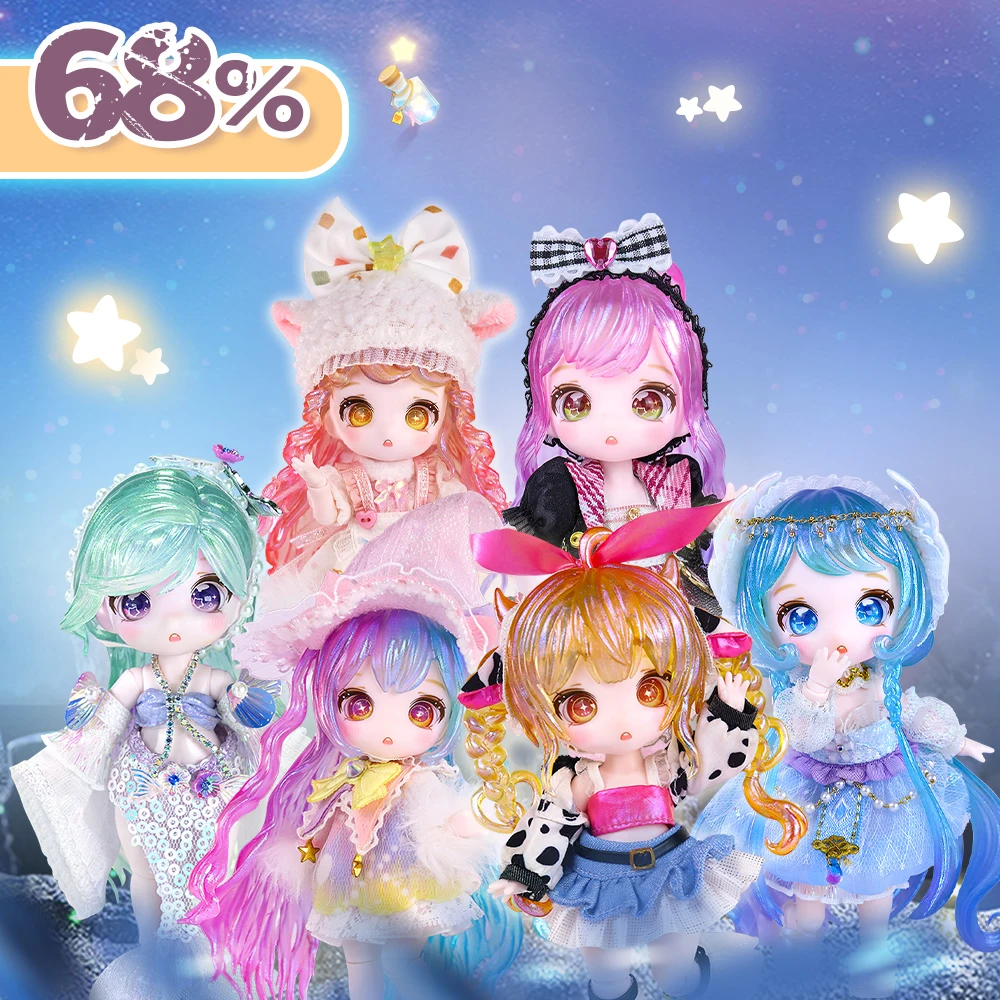 DBS Dream Fairy Collectible doll Maytree OB11 Doll Constellation Series ...