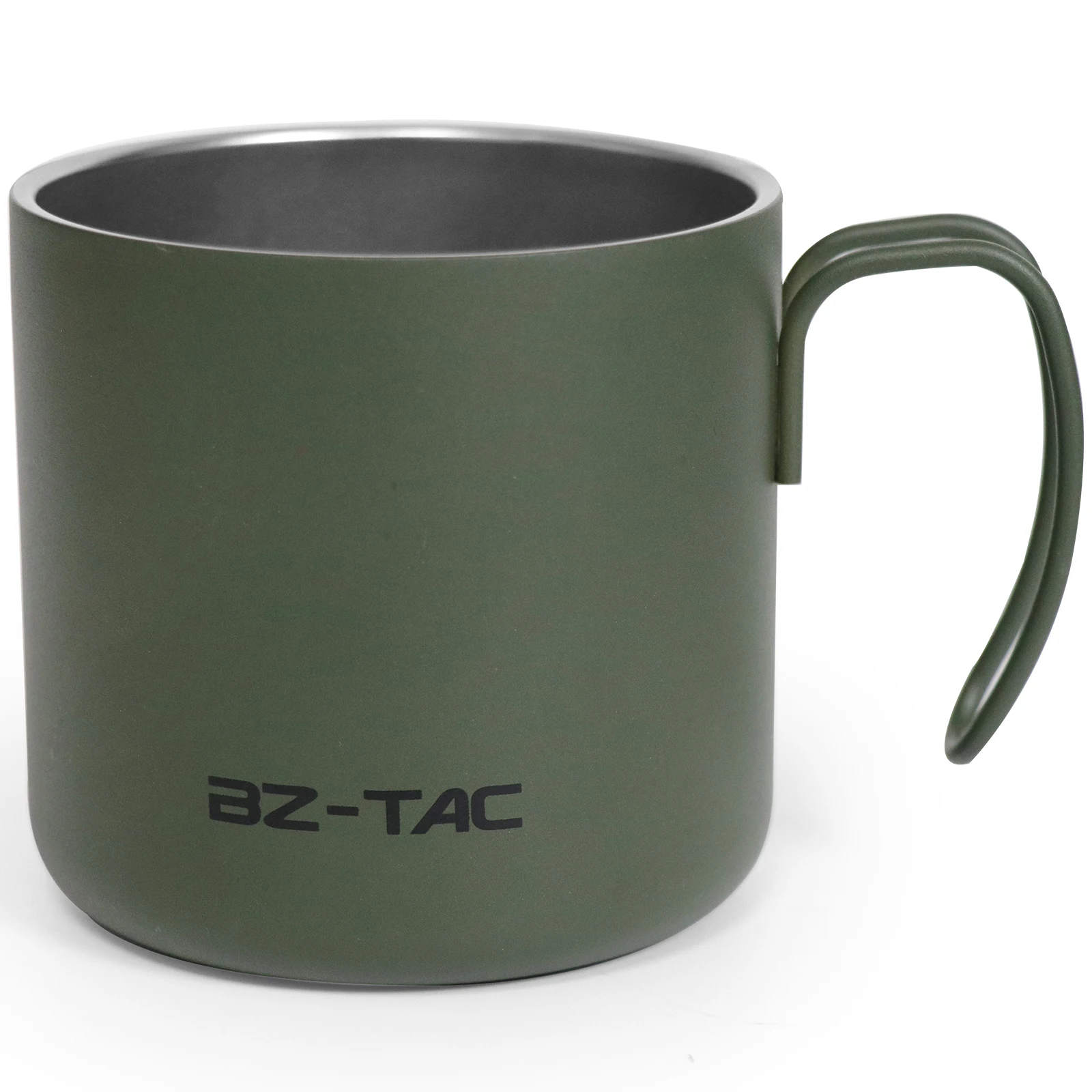 Stainless-Steel-Double-Wall-Coffee-Mug-Matte-Tactical-Army-Green-Vacuum ...
