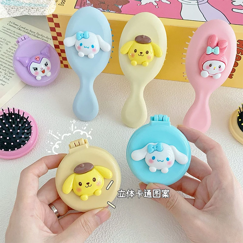 Kawaii-Sanrio-Air-Cushion-Comb-Cinnamoroll-Pochacco-Kuromi-Anime ...