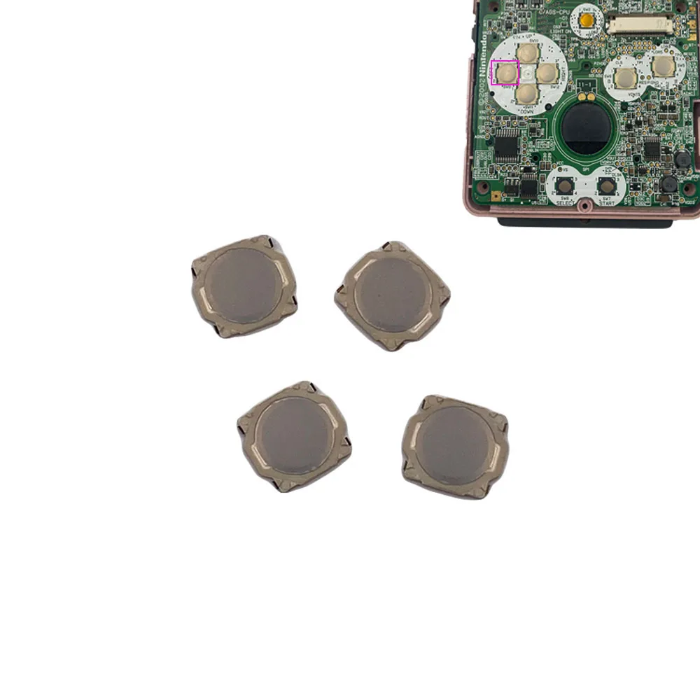 6PCS For GBA SP D Pad A B Button Switch Tactile Replacement D-Pad For ...