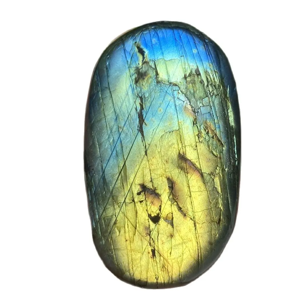 Yellow-Blue-Labrador-Light-Palm-Plaything-Stone-Natural-Crystal ...