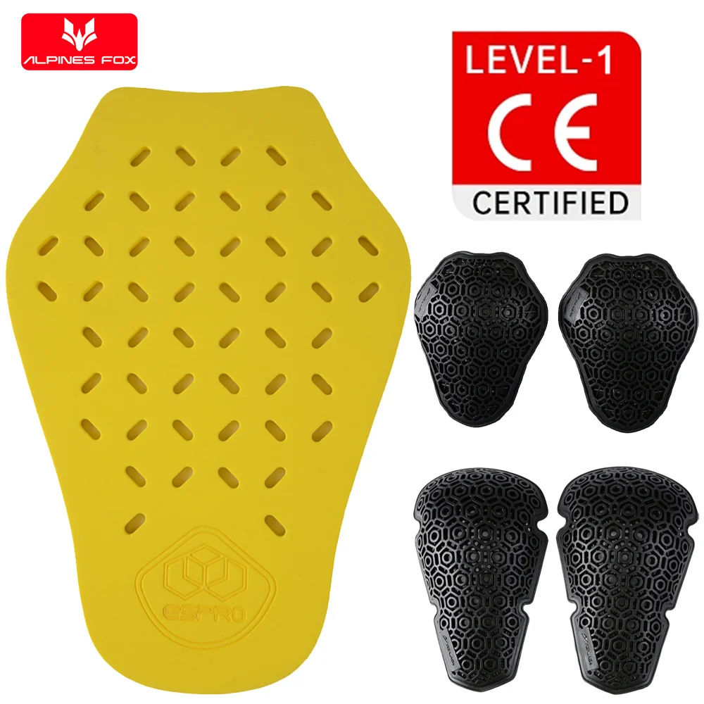 Level 1 CE Certification Motorcycle Jacket Insert Protector Back Elbow ...