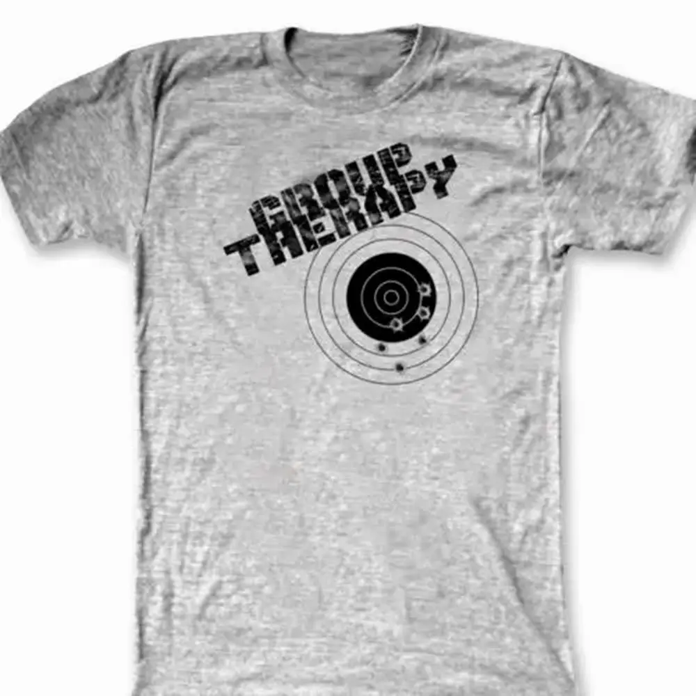 GROUP-THERAPY-Funny-Target-Shooting-T-shirt-Gun-Rights-AR15-design ...
