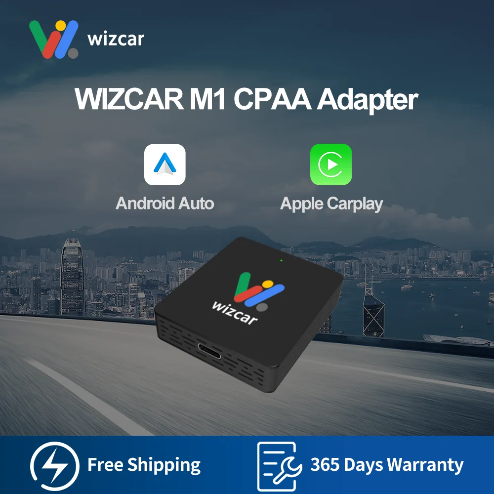 Wizcar M1 Wireless Apple Carplay Dongle Aa Wireless Android Auto Adapter - Car Ai Box - AliExpress
