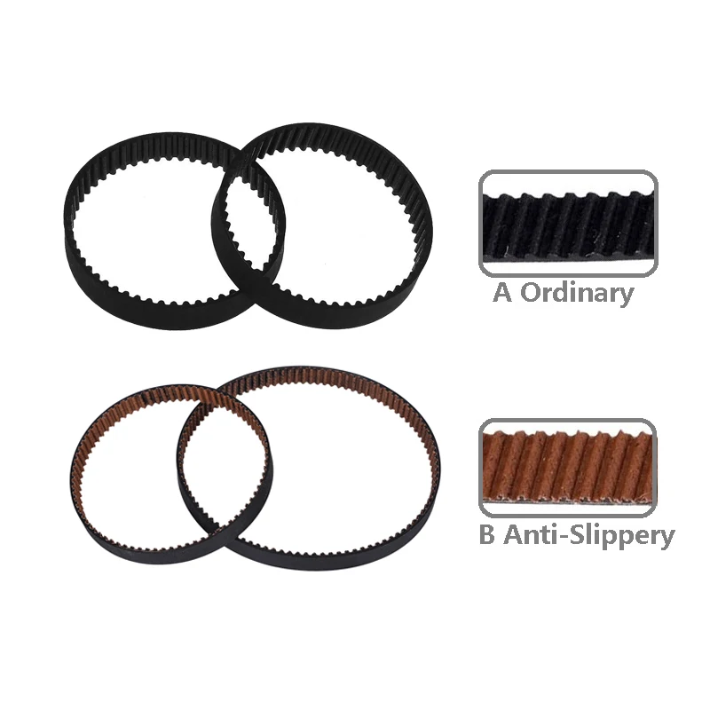 3D-Printers-Parts-GT2-Closed-Loop-Timing-Belt-Rubber-2GT-6mm-110-160 ...