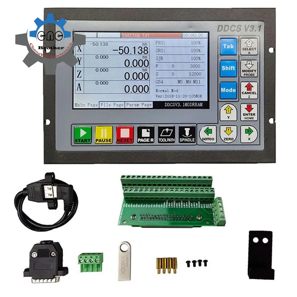 DDCSV4-1-DDCSV3-1-CNC-Offline-Motion-Control-System-Motor-Motion-Controller-Instead-Of-Mach3 ...