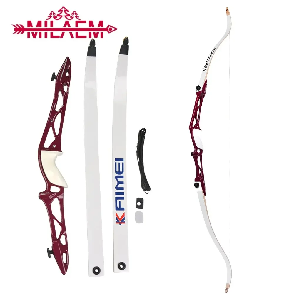 66-68-70-Inch-Archery-Recurve-Bow-12-40lbs-Aluminum-Alloy-Handle-CNC ...