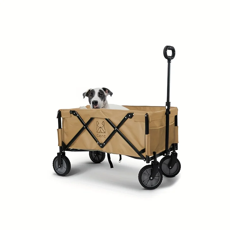 GERC-Camping-Trolley-Foldable-Portable-Outdoor-Pull-Rod-Camping ...