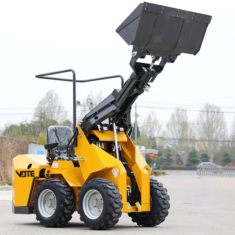 small-diesel-loader-equipment-Chinese-Skid-Steer-Loader-Excavator ...