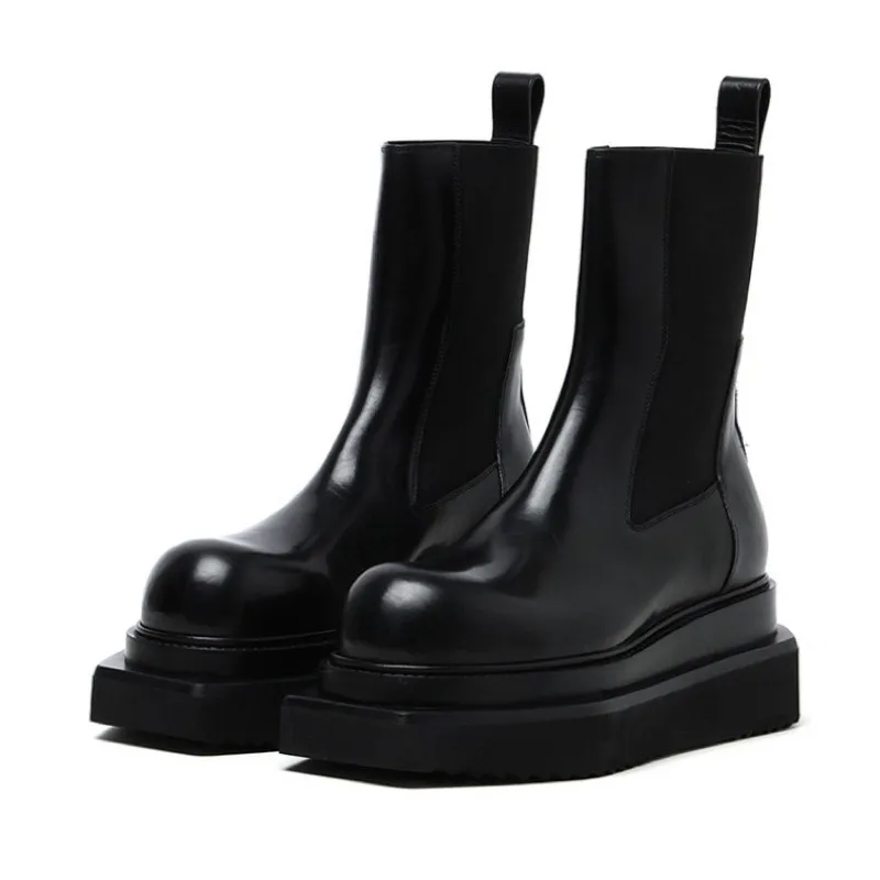 Botas-Chelsea-com-plataforma-para-mulher-botas-chelsea-com-fundo ...