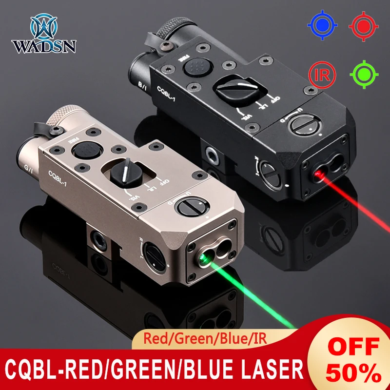 Wadsn-Metal-CQBL-1-Mini-Red-Green-Blue-Dot-Laser-with-IR-Tactical-CQBL ...