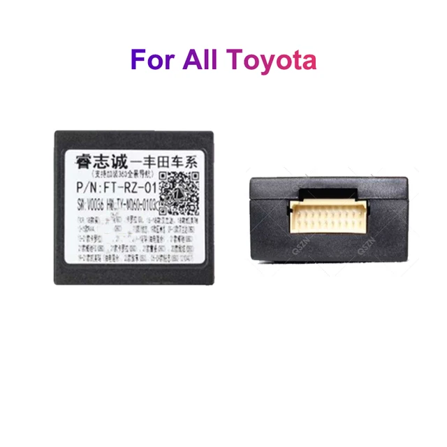 Car Adapter With Canbus Box Amplifier Decoder For Toyota Camry RAV4 Reiz Mark X Corolla Izoa ...