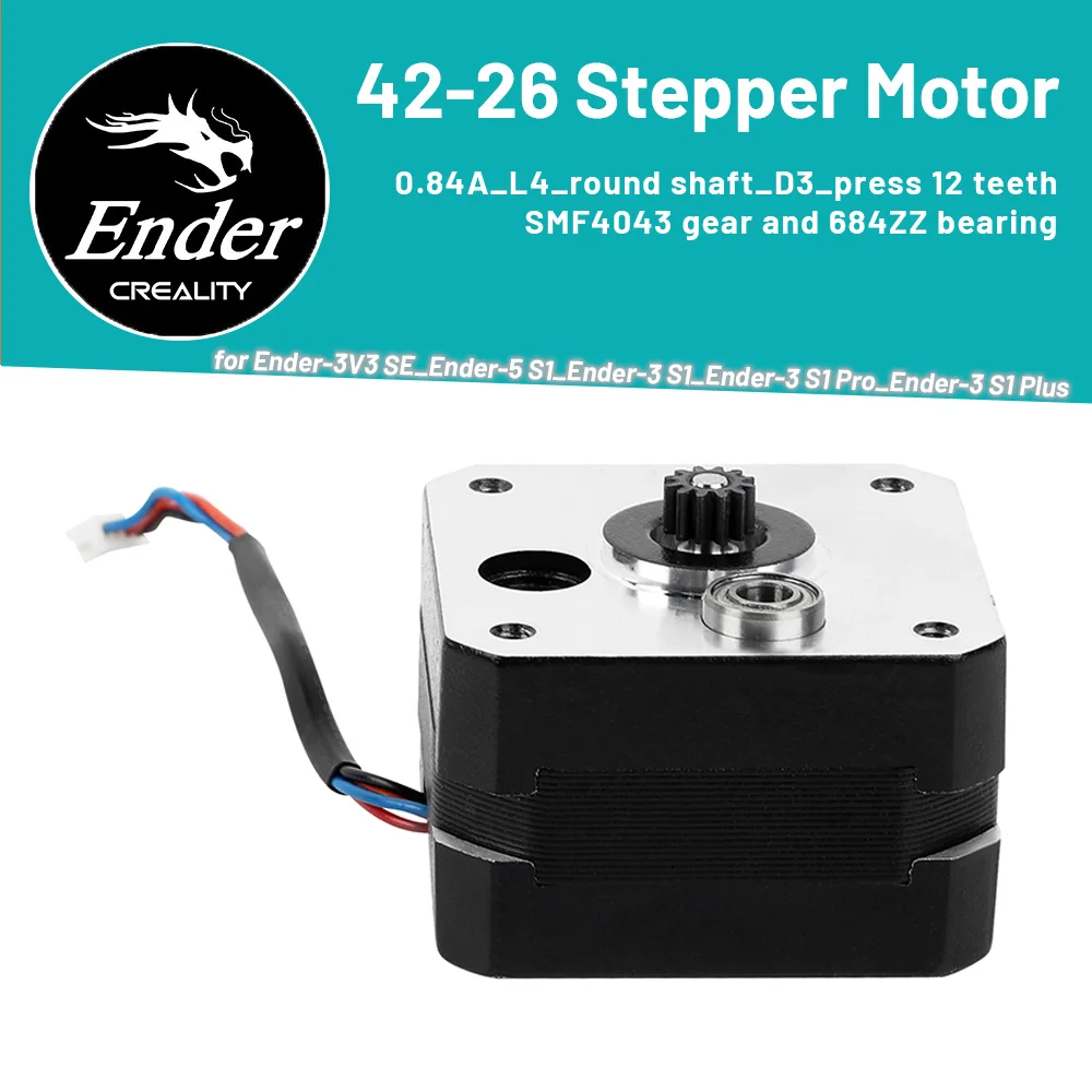 Creality-Original-42-26-Stepper-Motor-0-84A-SMF4043-Gear-and-684ZZ ...