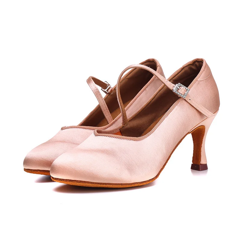 Adult-High-heeled-Modern-Dancing-Shoes-Professional-National-Standard ...