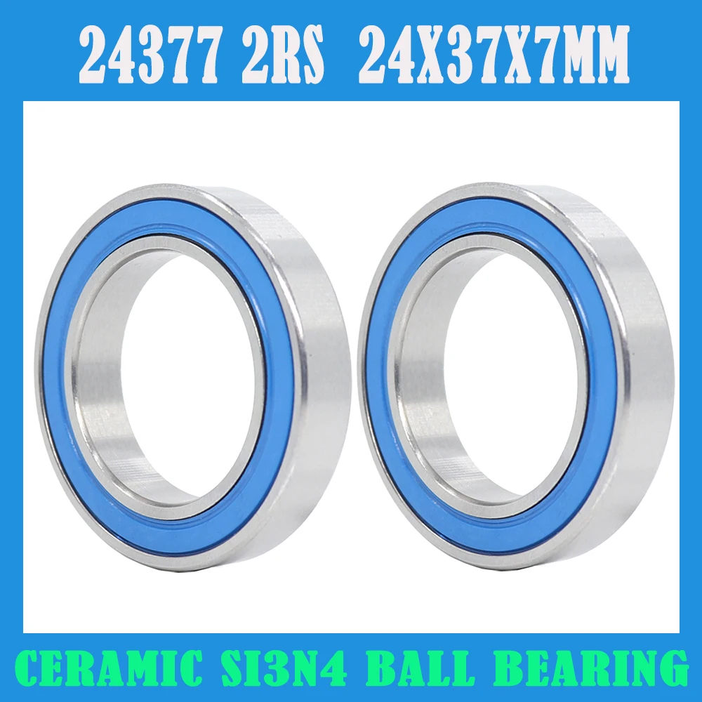 24377 Hybrid Ceramic Bearing 24x37x7mm ABEC-1 Bicycle Hub 24377RS Si3N4 ...
