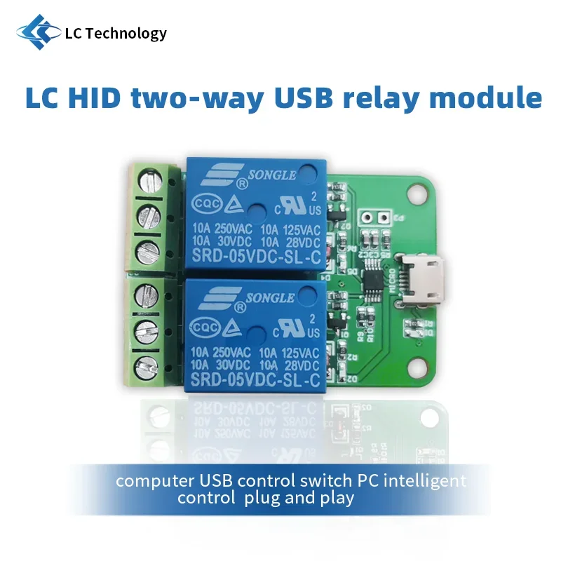 LC-New-HID-USB-Intelligent-Control-Board-Switch-2-Channel-5V-Relay ...