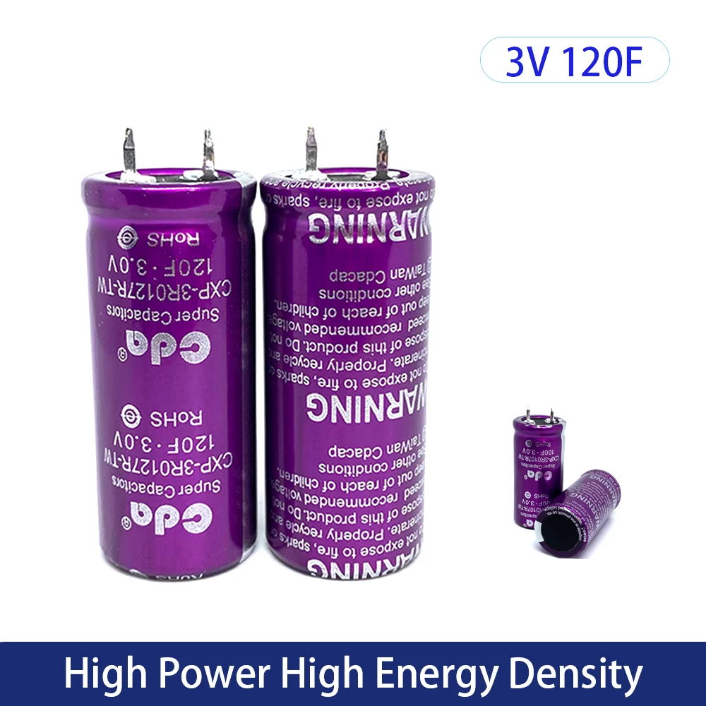 Condensatore Elettrolitico Ad Alta Capacità 2.7V 120F 16V 20F Super ...