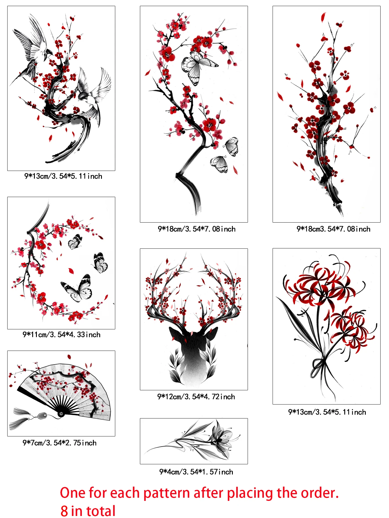 Cherry Blossom Tree Tattoo Outline