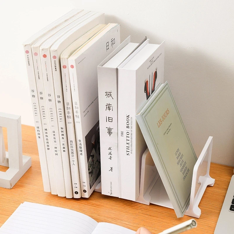 Soporte-de-sujetalibros-duradero-organizador-de-escritorio-de-4-33x4 ...