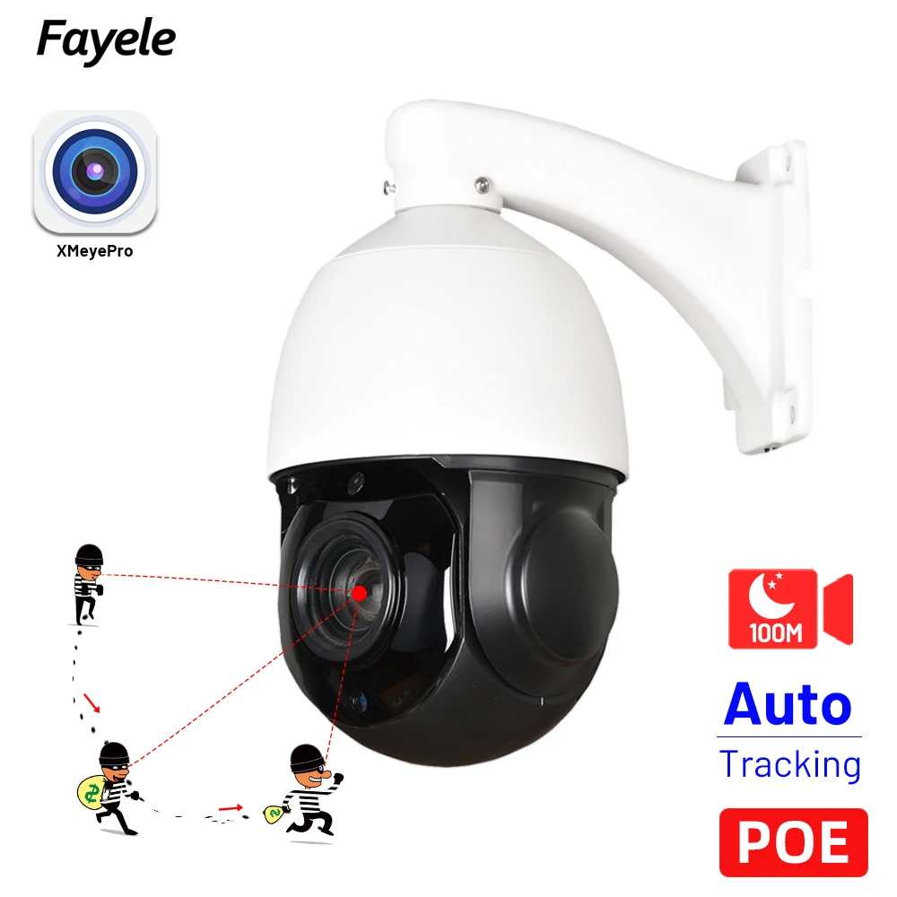 4MP-POE-PTZ-Camera-30X-Zoom-Humanoid-Auto-Tracking-2way-Audio-H-265-IP ...