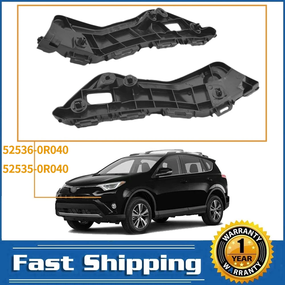 For-Toyota-RAV4-2013-2019-Front-Bumper-Brackets-Retainers-52536-0R040 ...