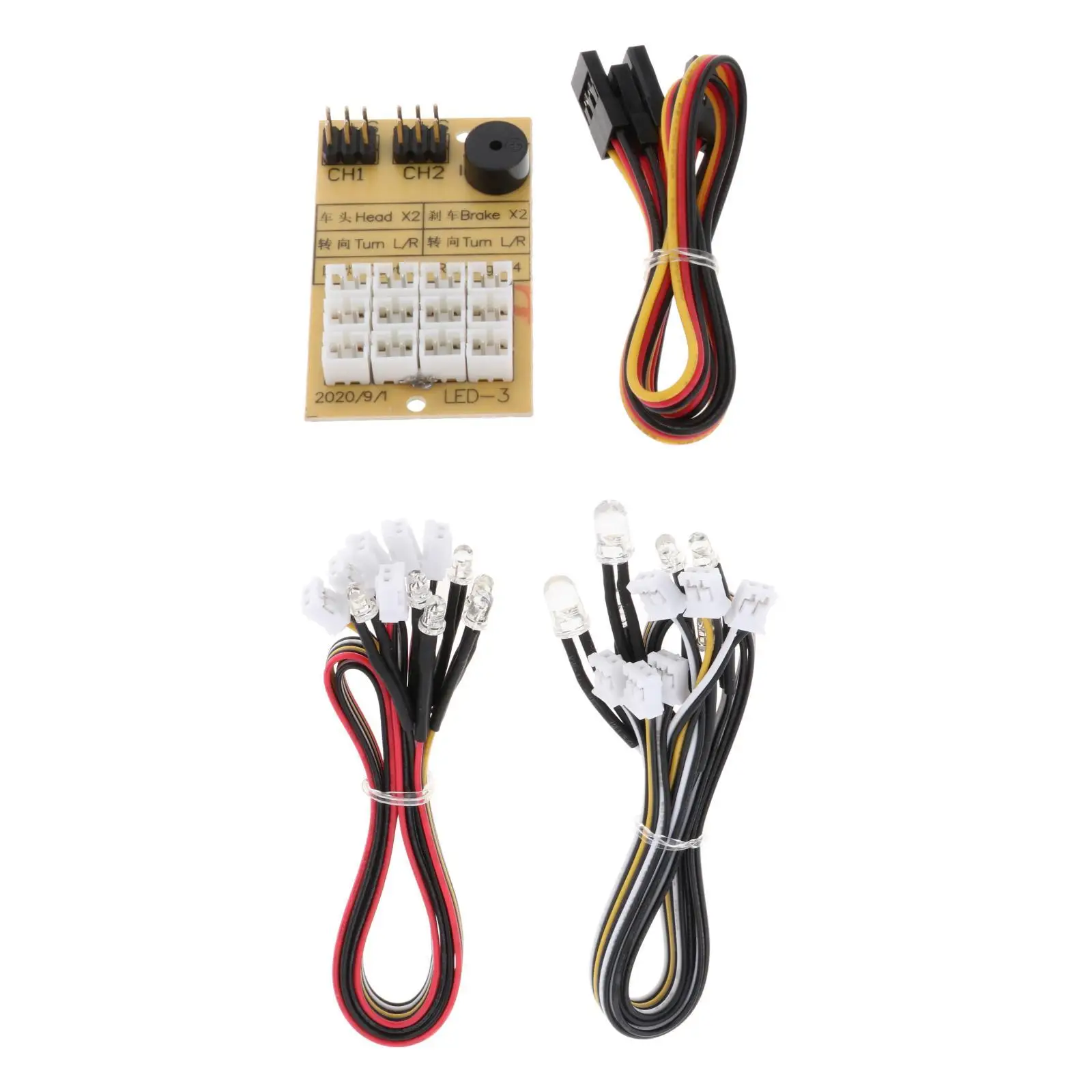 RC-LED-Light-System-Kit-for-MN86K-G500-1-12-Scale-Model-4WD-Rock ...