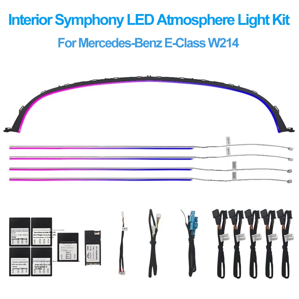 For Mercedes-Benz E-Class W214 Interior Symphony LED Atmosphere Light ...