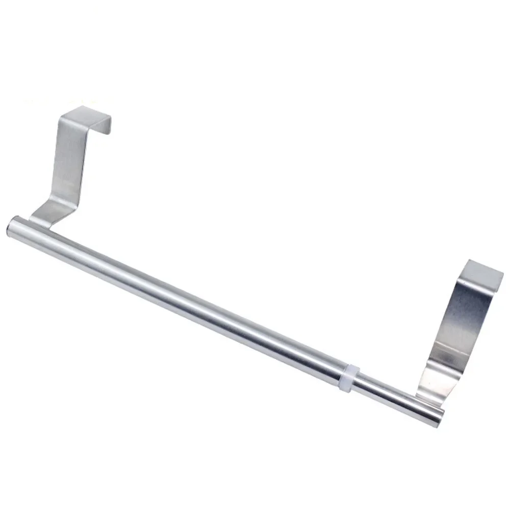Retractable-Towel-Stand-Rack-Stainless-Steel-Cabinet-Door-Back-Hanging ...
