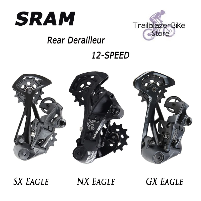 SRAM SX NX GX Eagle MTB Bike 12v 12 SPEED Rear Derailleur Long Cage ...