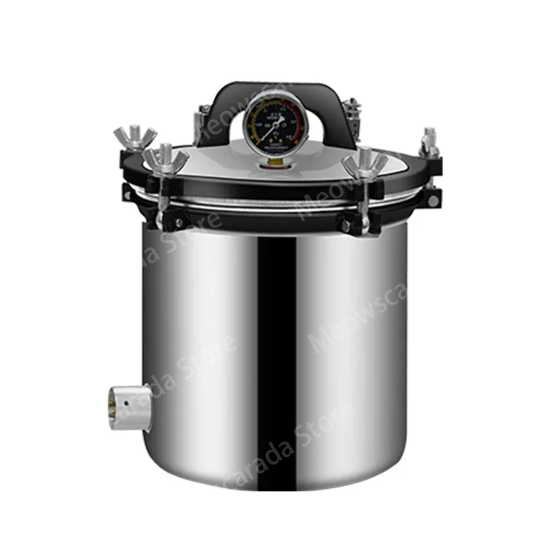 18l-24l-tragbarer-Edelstahl-Heiz-autoklav-Hochdrucks-terilisator ...