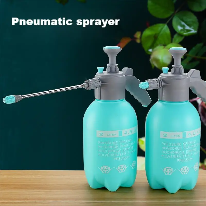 2L Long nozzle Sprayer Portable Pressure Garden Spray Bottle Kettle ...