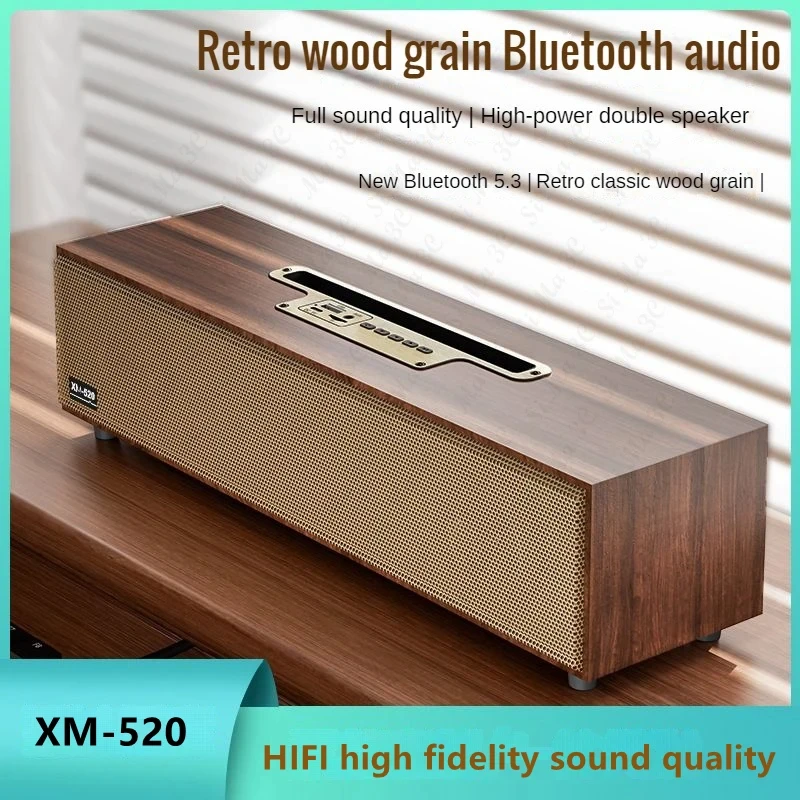Subwoofer-Retro-Computer-Speaker-Multifunctional-Desktop-Bluetooth ...