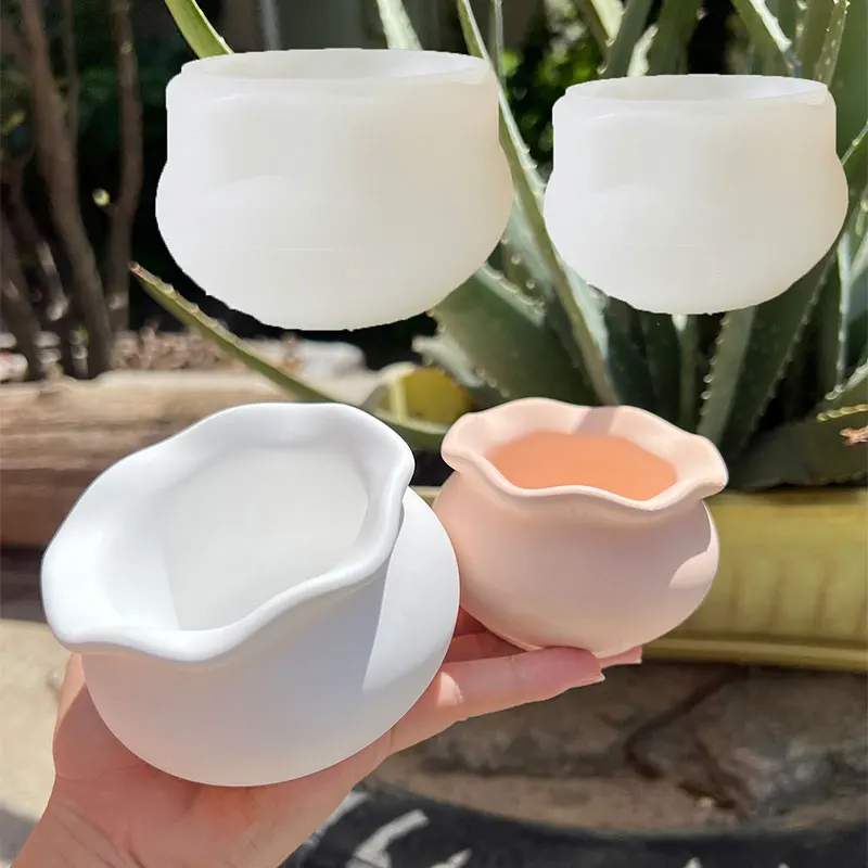 Recipiente-de-vela-de-hormig-n-con-forma-de-pecera-maceta-de-plantas-a ...