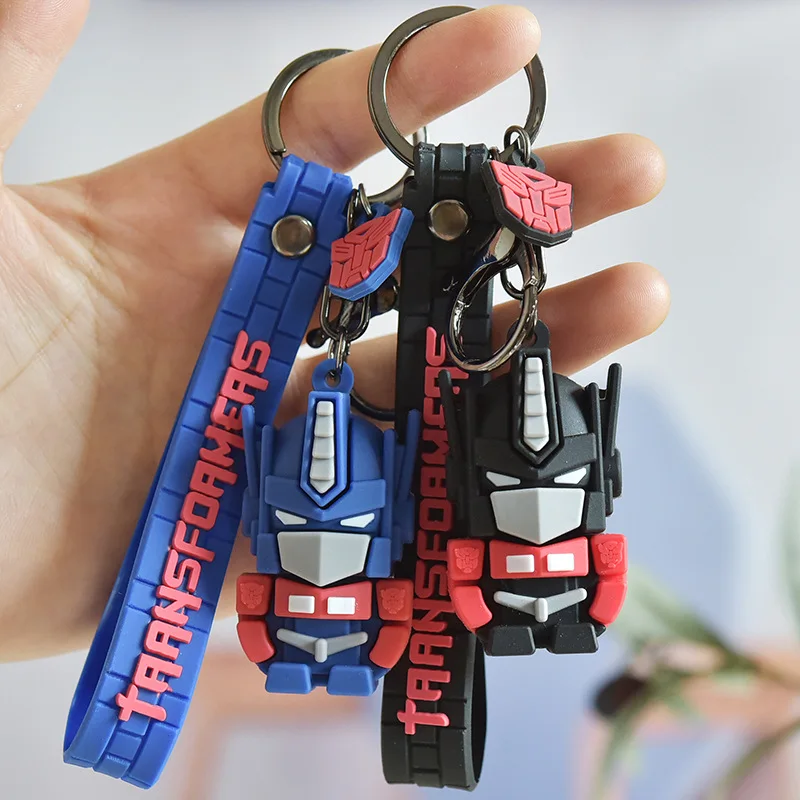 Transformers Keychain Cartoon Hot Movie Car Key Chain Cool Kid Bag ...