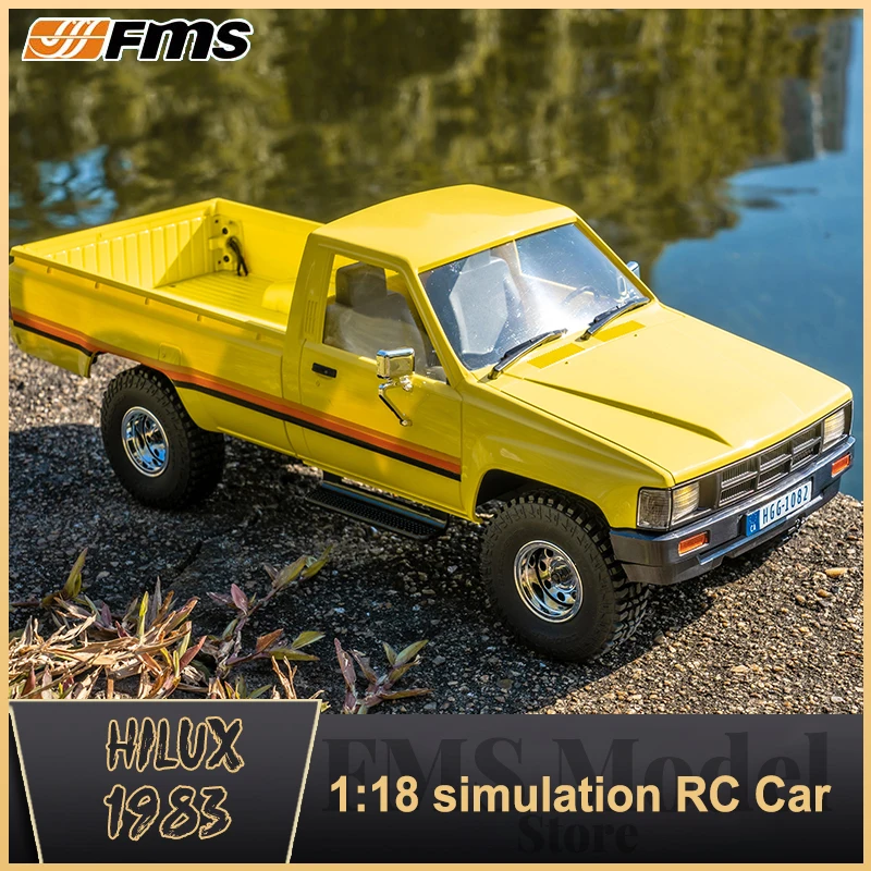 FMS 1/18 Hilux 1983 Simulation Model 4WD Plastic Shell Car Off-road ...