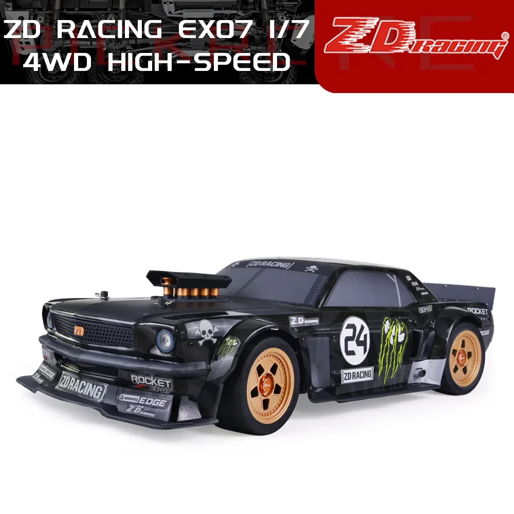 ZD-Racing-EX07-1-7-4WD-RC-High-speed-Professional-Flat-Sports-Car ...