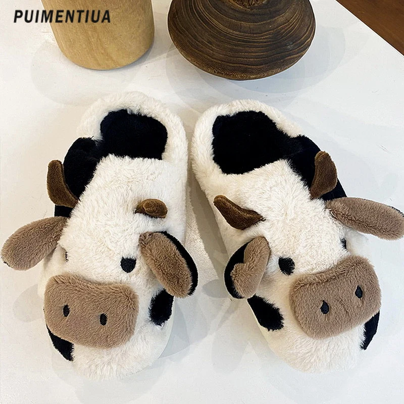 Pantuflas de animales bonitos para mujer y niña, pantuflas cálidas y ...