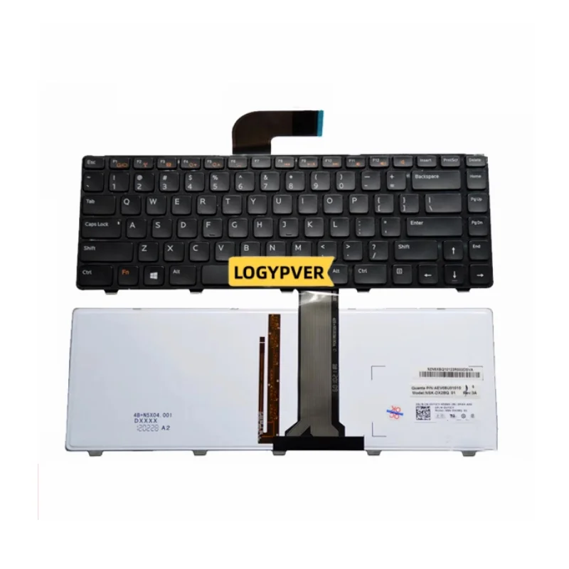 US Laptop Keyboard for DELL Inspiron 3520 15R 5520 7520 7420 5525 3450 ...