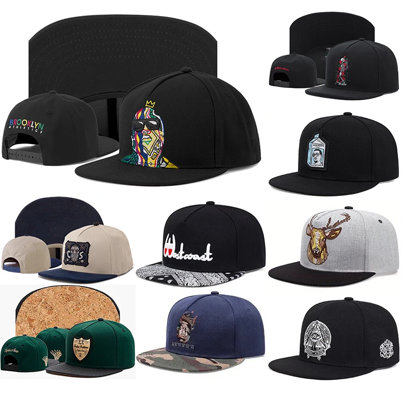 New-High-Quality-Luxury-male-Era-Women-Men-s-HipHop-Sun-Hats-Flat-Top ...
