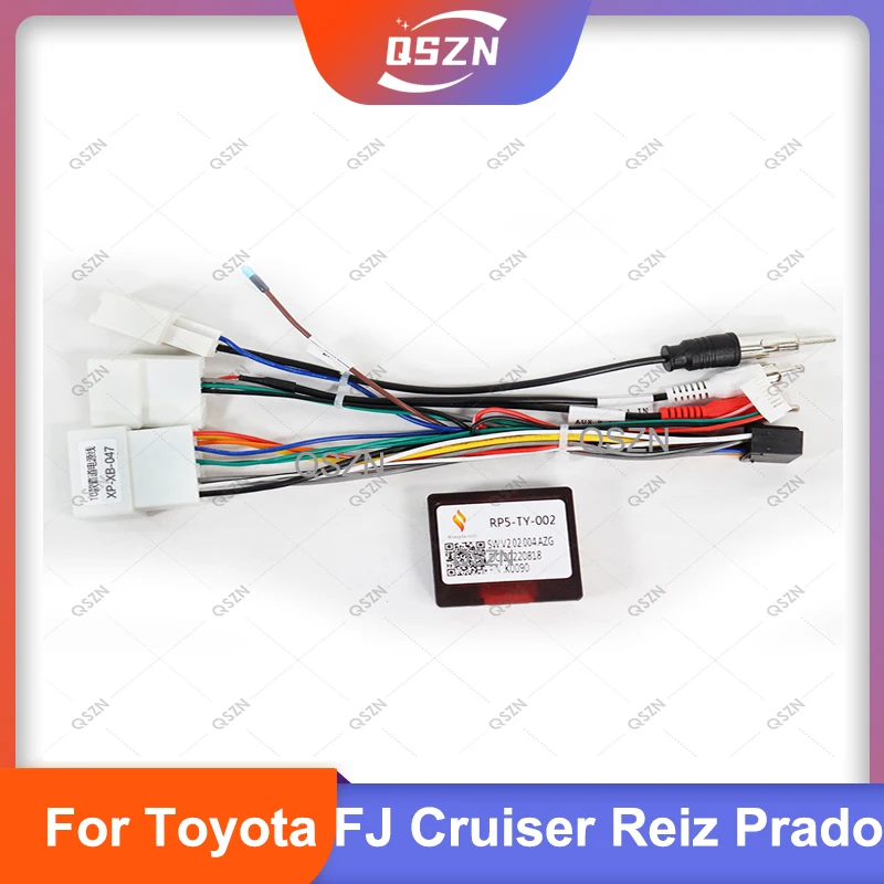 Car Radio Canbus Box Decoder For Toyota FJ CRUISER REIZ PRADO LAND ...